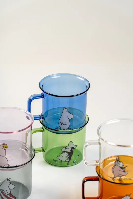 Moomin glass mug 35 cl from Muurla - NordicNest.com