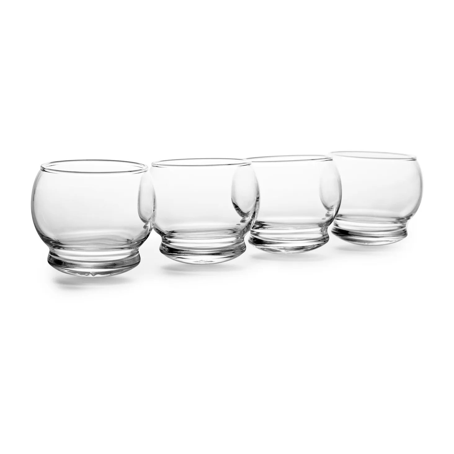 Rocking glass 4-pack from Normann Copenhagen - NordicNest.com