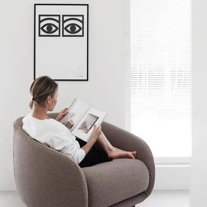 Ögon one-eye poster from Olle Eksell - NordicNest.com