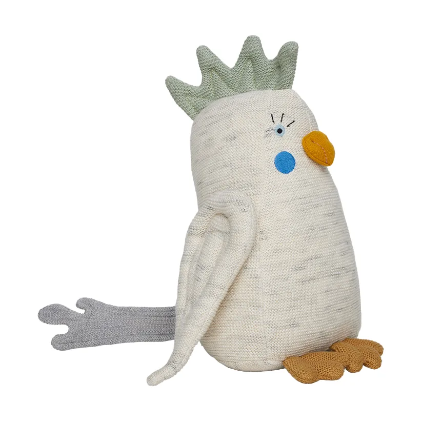 Kai parakeet plush toy from OYOY - NordicNest.com