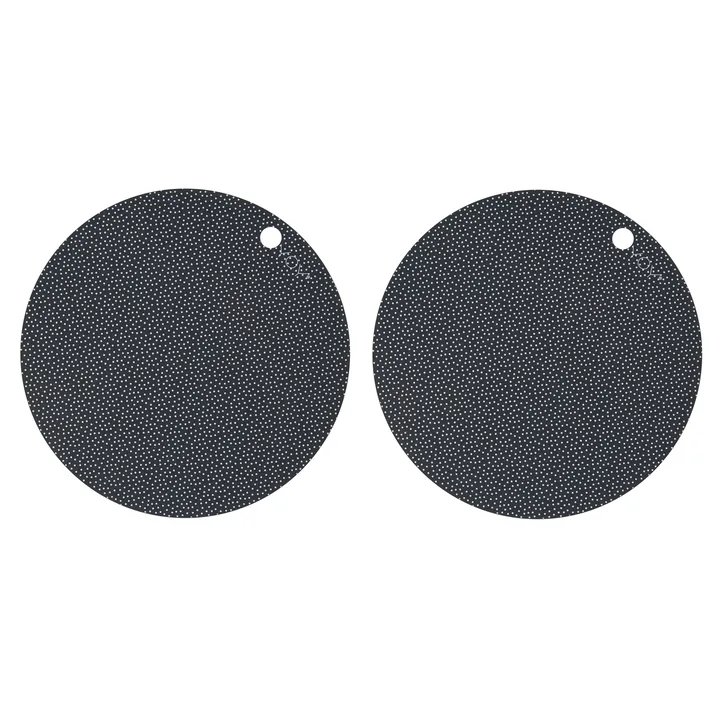 OYOY round placemat 2-pack from OYOY - NordicNest.com