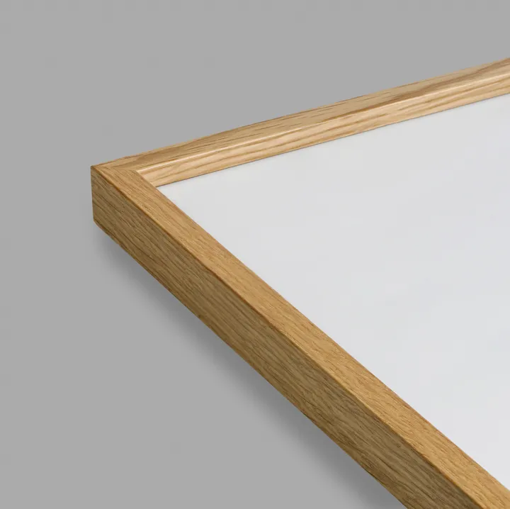 Paper Collective frame plexiglass-oak from Paper Collective ...