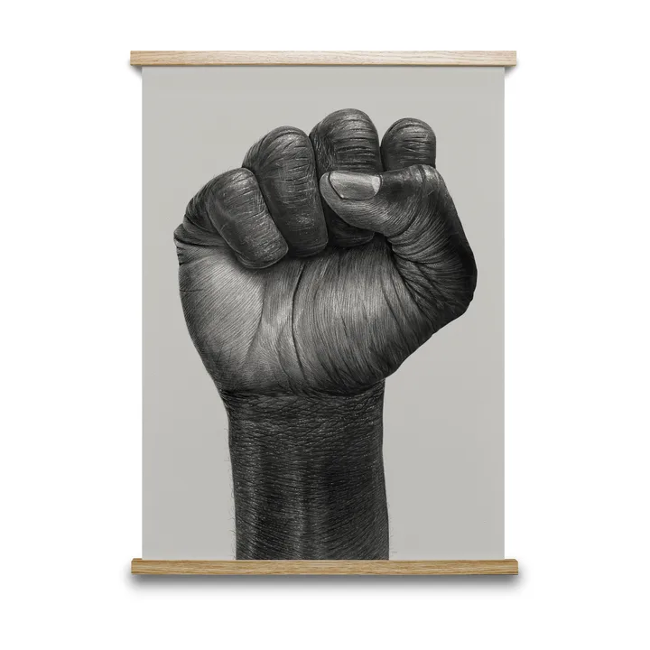 Raised Fist poster from Paper Collective - NordicNest.com