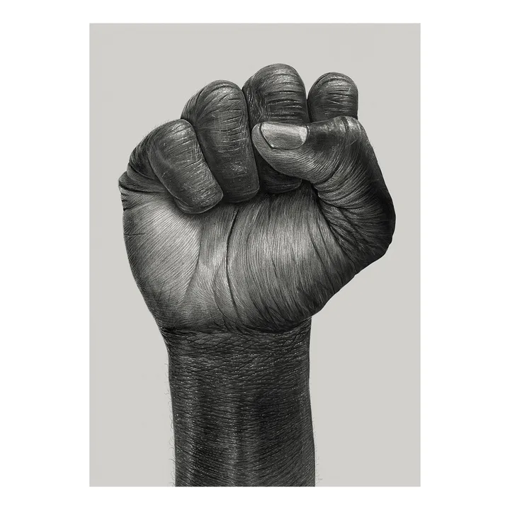 Raised Fist poster from Paper Collective - NordicNest.com