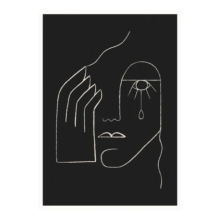 Single Tear poster from Paper Collective - NordicNest.com