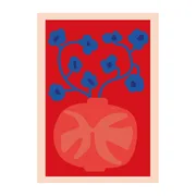 The Red Vase poster from Paper Collective - NordicNest.com