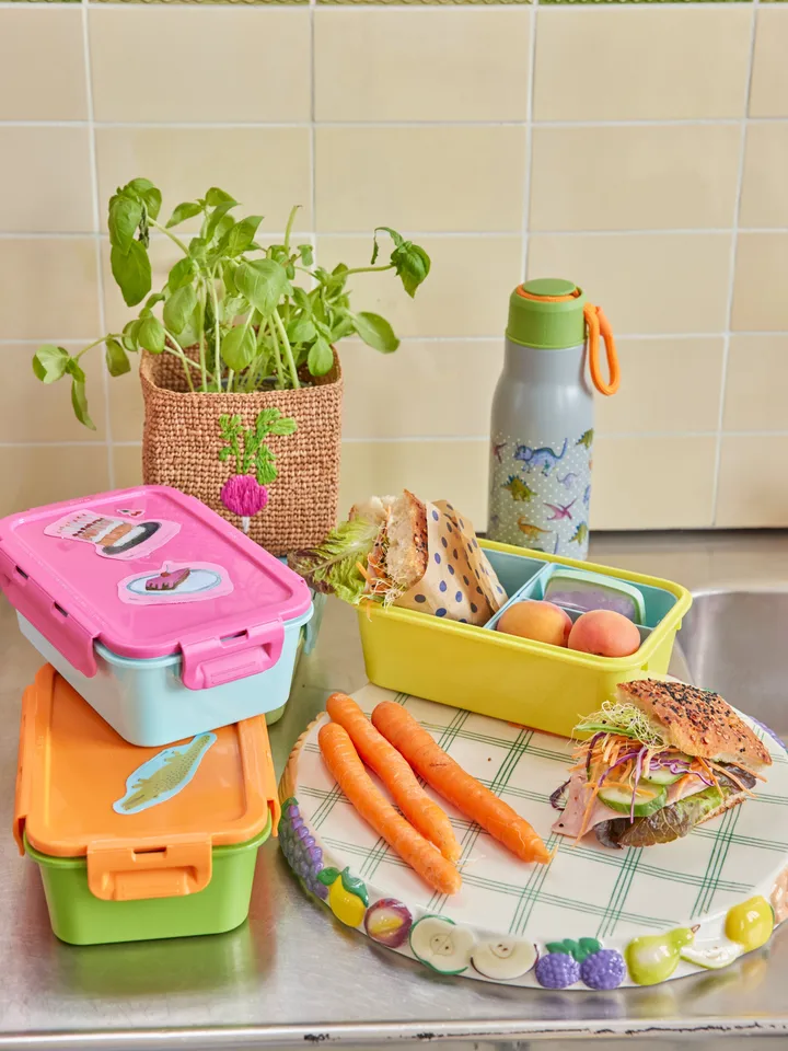 Rice lunch box with 3 compartments from RICE - NordicNest.com