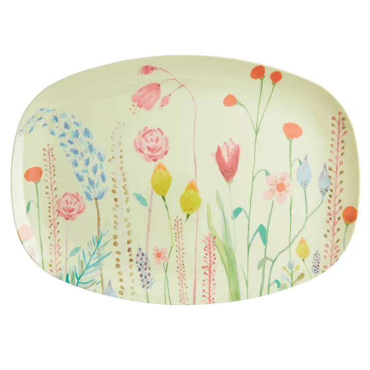 Rice melamine plate 22x30 cm from RICE - NordicNest.com