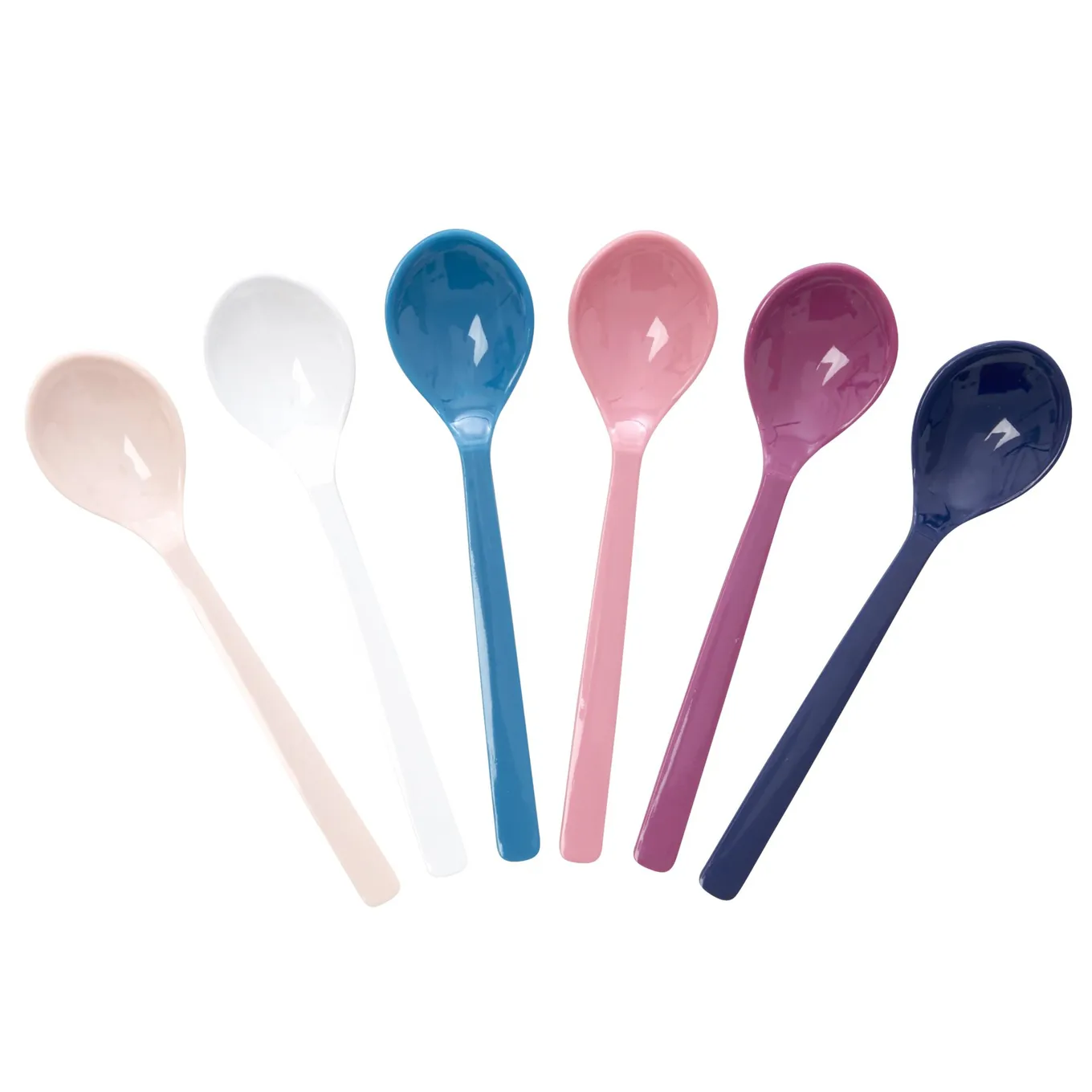 Rice melamine teaspoon 6-pack from RICE - NordicNest.com