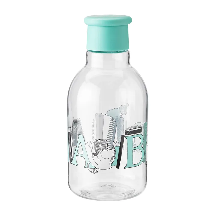 DRINK-IT Moomin ABC water bottle 0.5 liter from RIG-TIG - NordicNest.com