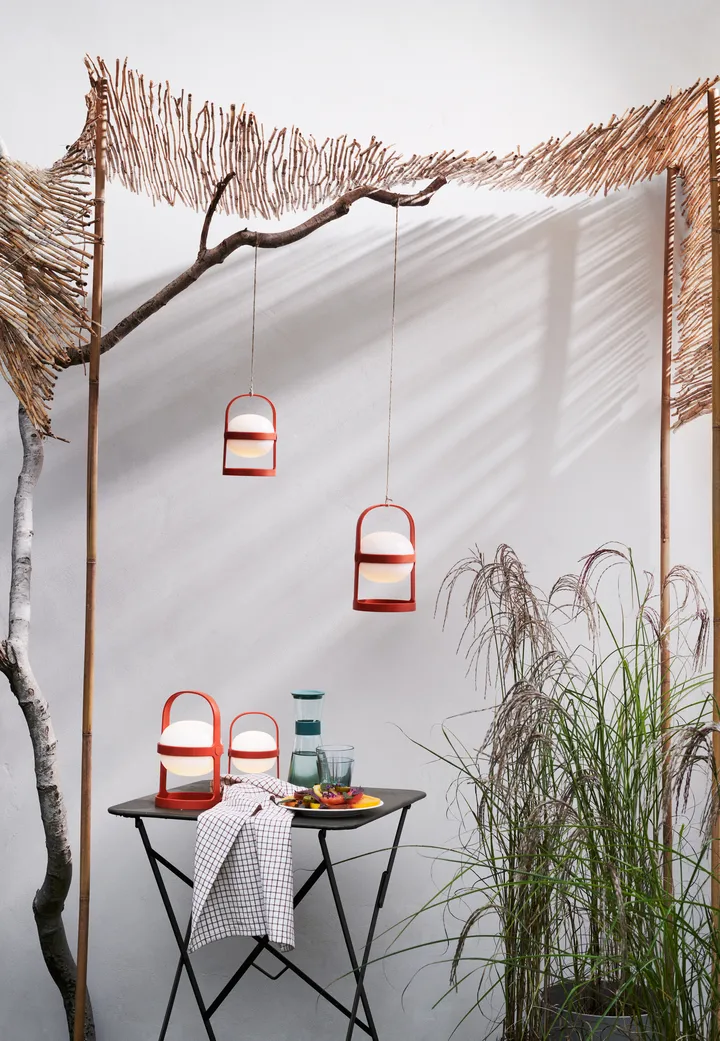 Soft Spot solar lamp sky terracotta from Rosendahl - NordicNest.com