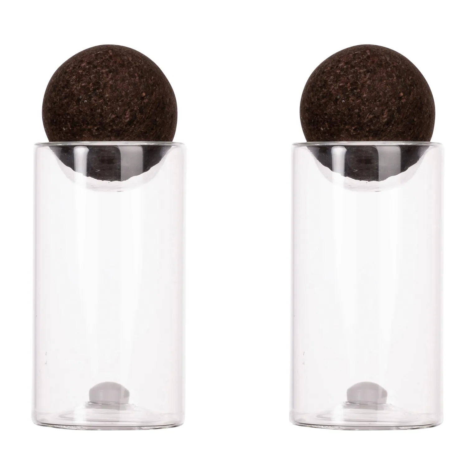 Nature salt- and pepper set with cork stopper 2-pack from Sagaform ...