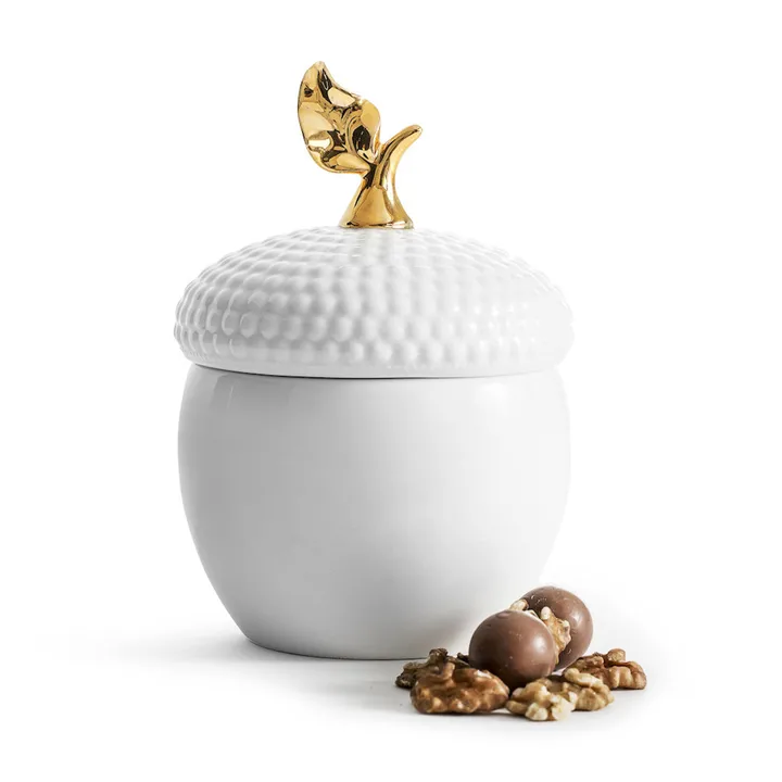 Sagaform acorn bowl with lid from Sagaform - NordicNest.com