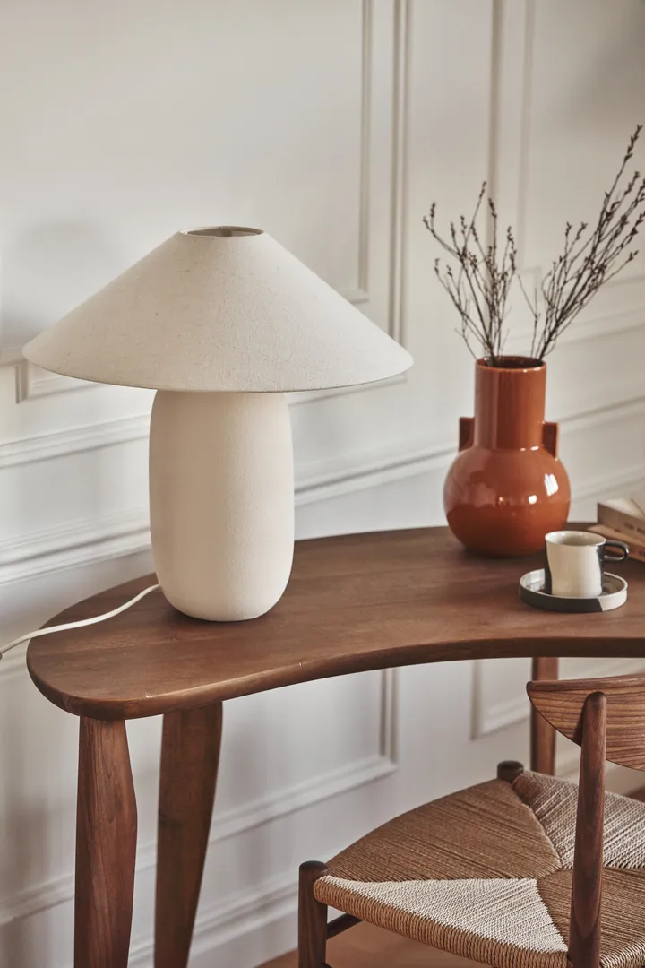 Boulder table lamp 48 cm beige-nature from Scandi Living - NordicNest.com