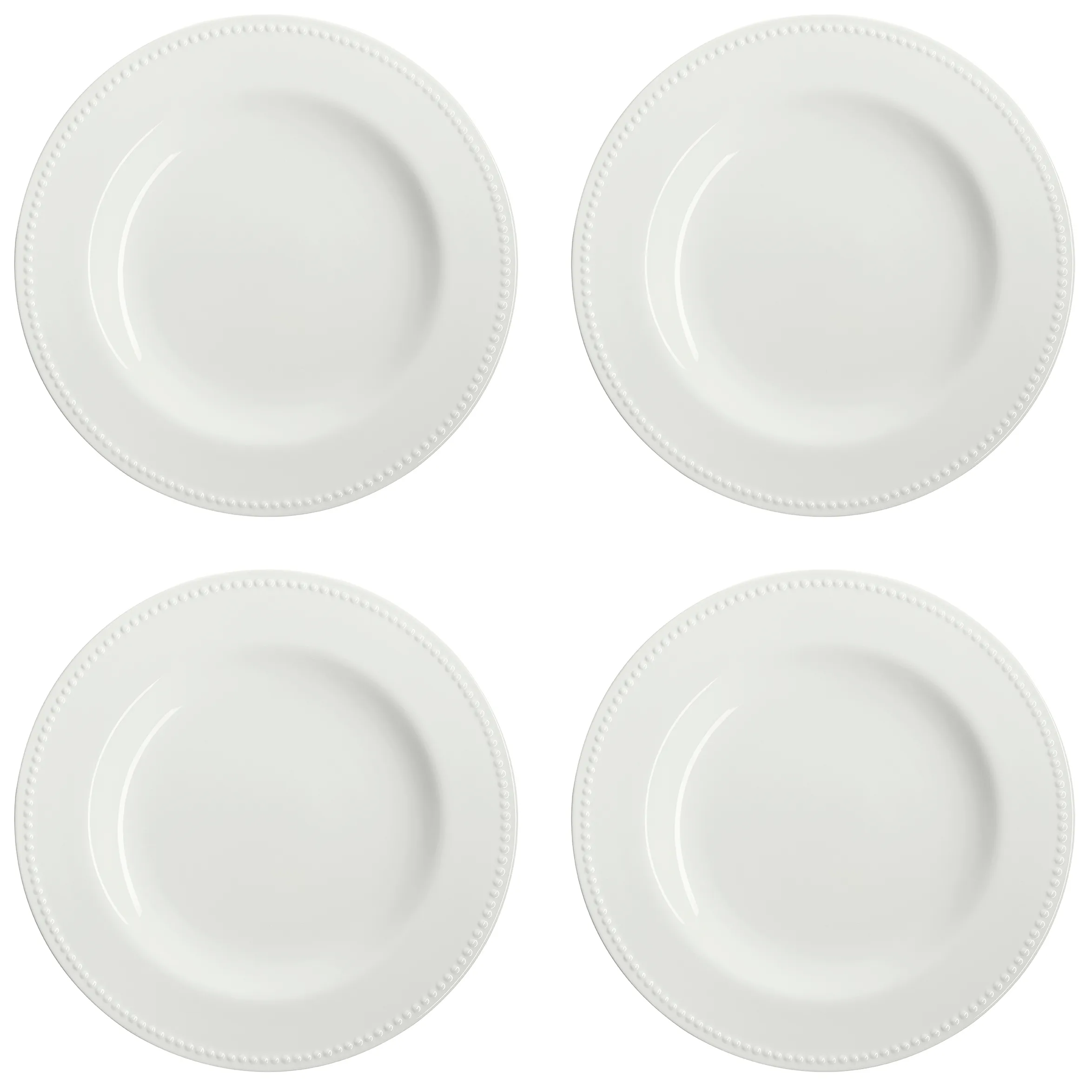 Dots plate 28 cm 4-pack from Scandi Living - NordicNest.com