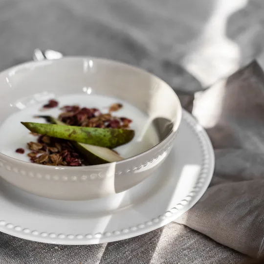 Dots small plate 22 cm 4-pack from Scandi Living - NordicNest.com