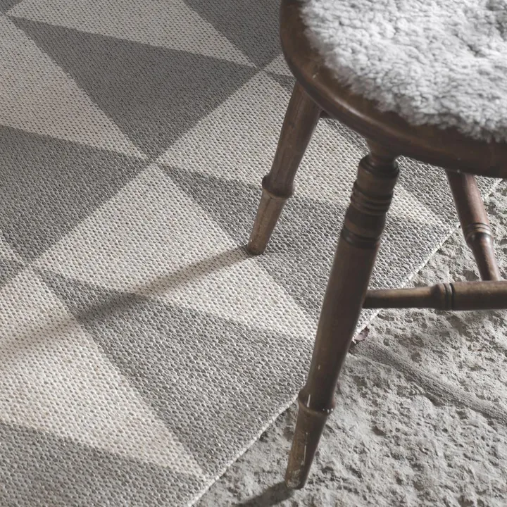 Rime rug concrete (grey) from Scandi Living - NordicNest.com