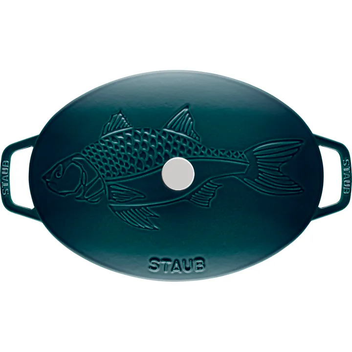 La Mer oval casserole dish - three layered enamel from STAUB ...