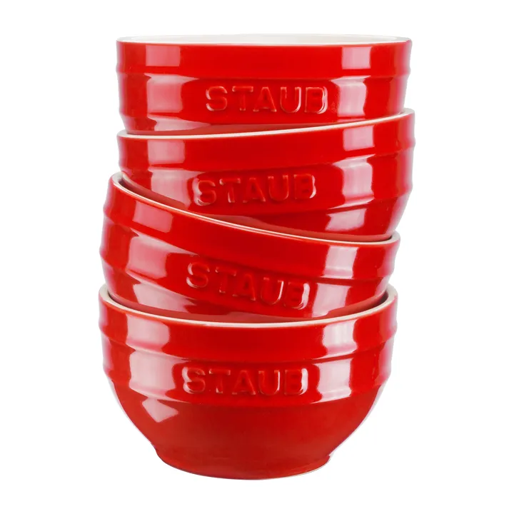 Staub bowl set Ø14 cm 4-pack from STAUB - NordicNest.com