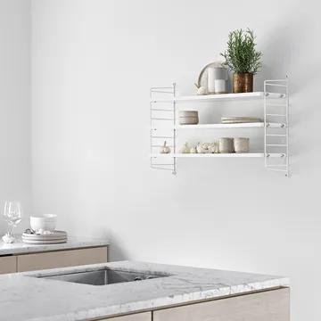 String Shelf Pocket white from String Furniture - NordicNest.com