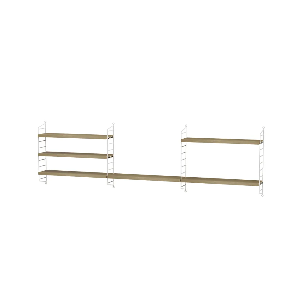 String children's room oak & white - Combination H from String ...