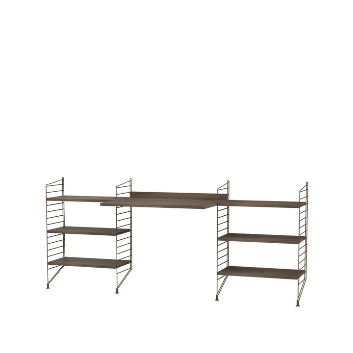 String office walnut & brown - Combination D from String - NordicNest.com