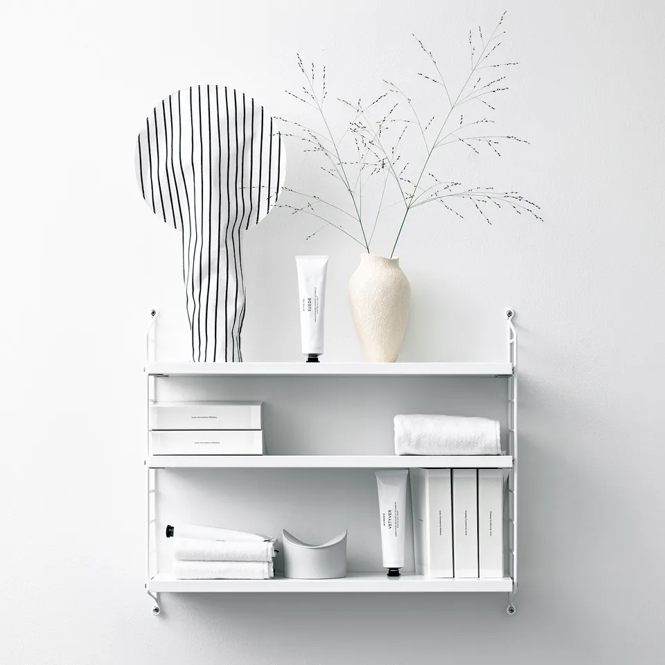 String Shelf Pocket white from String - NordicNest.com