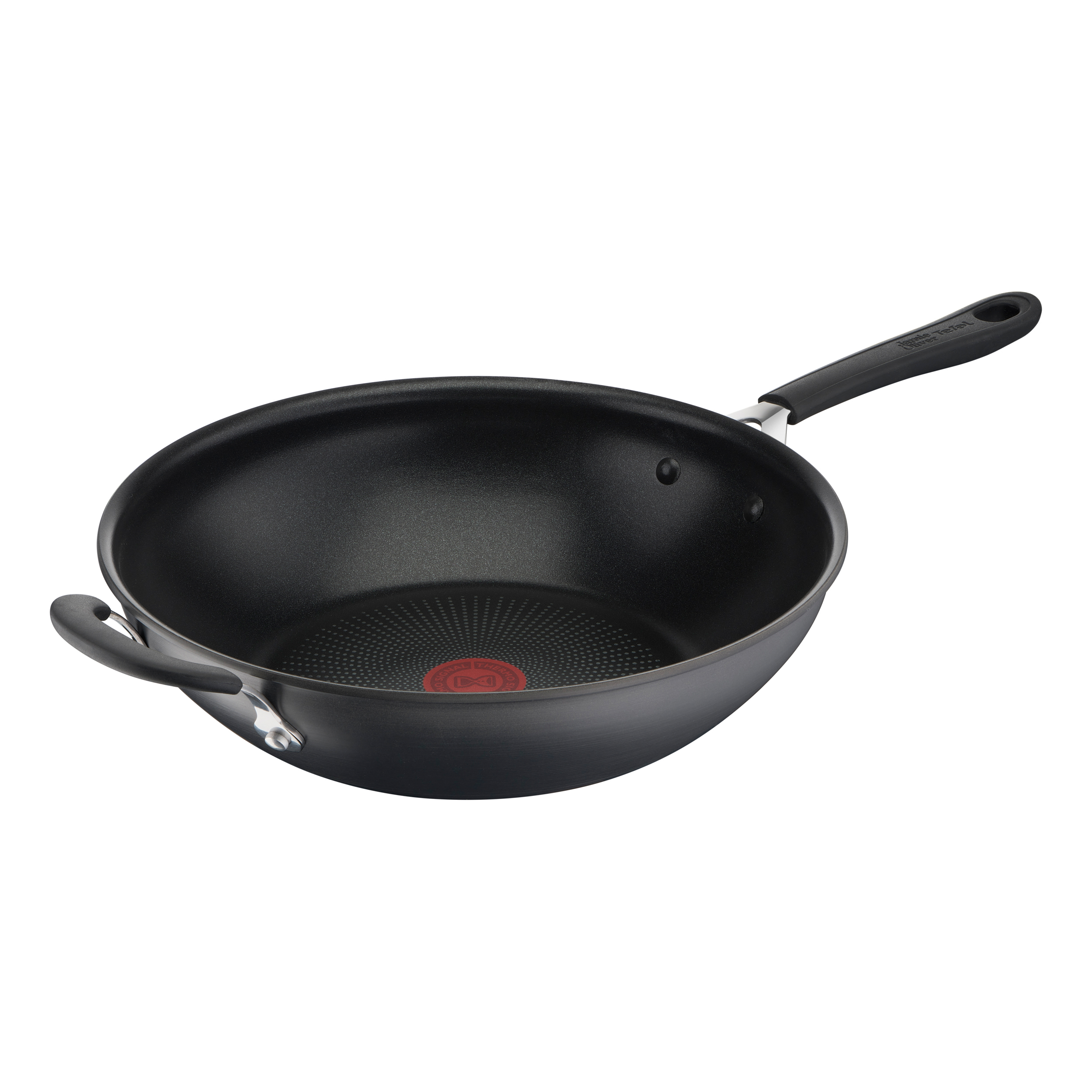 Jamie Oliver Quick Easy anodised wok pan hard from Tefal NordicNest