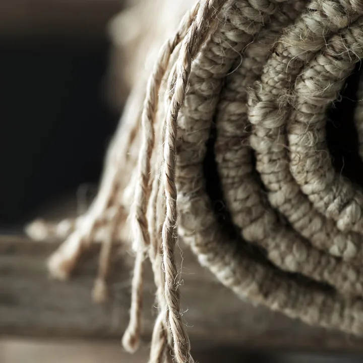 Hemp rug natural from Tell Me More - NordicNest.com