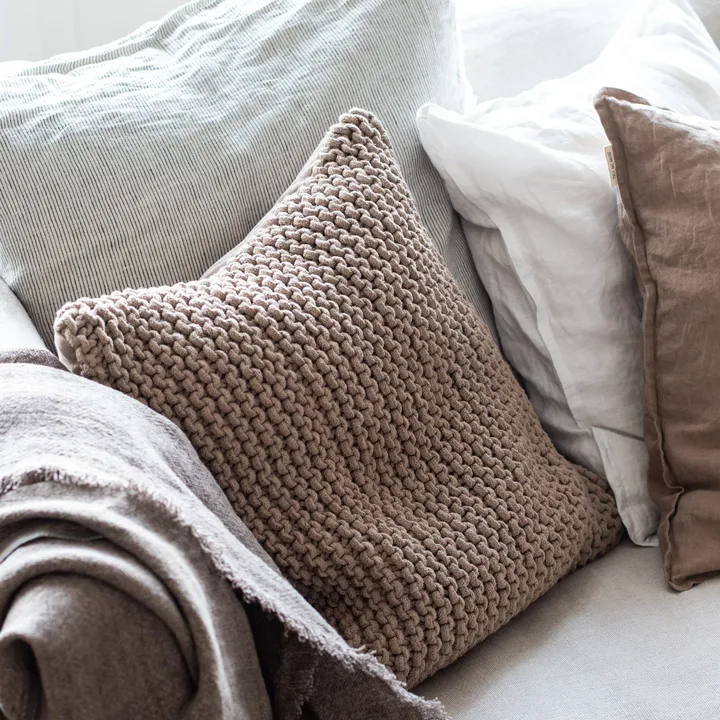 Rope cushion cover 50x50 cm from Tell Me More - NordicNest.com