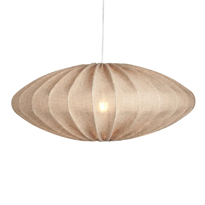 Ellipse lamp shade 65 cm linen from Watt & Veke - NordicNest.com