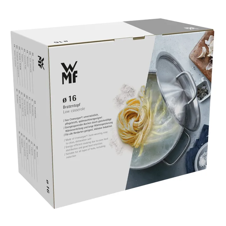 Mini low pot with lid 16 cm from WMF - NordicNest.com