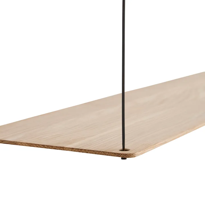Stedge wall shelf 80 cm from Woud - NordicNest.com