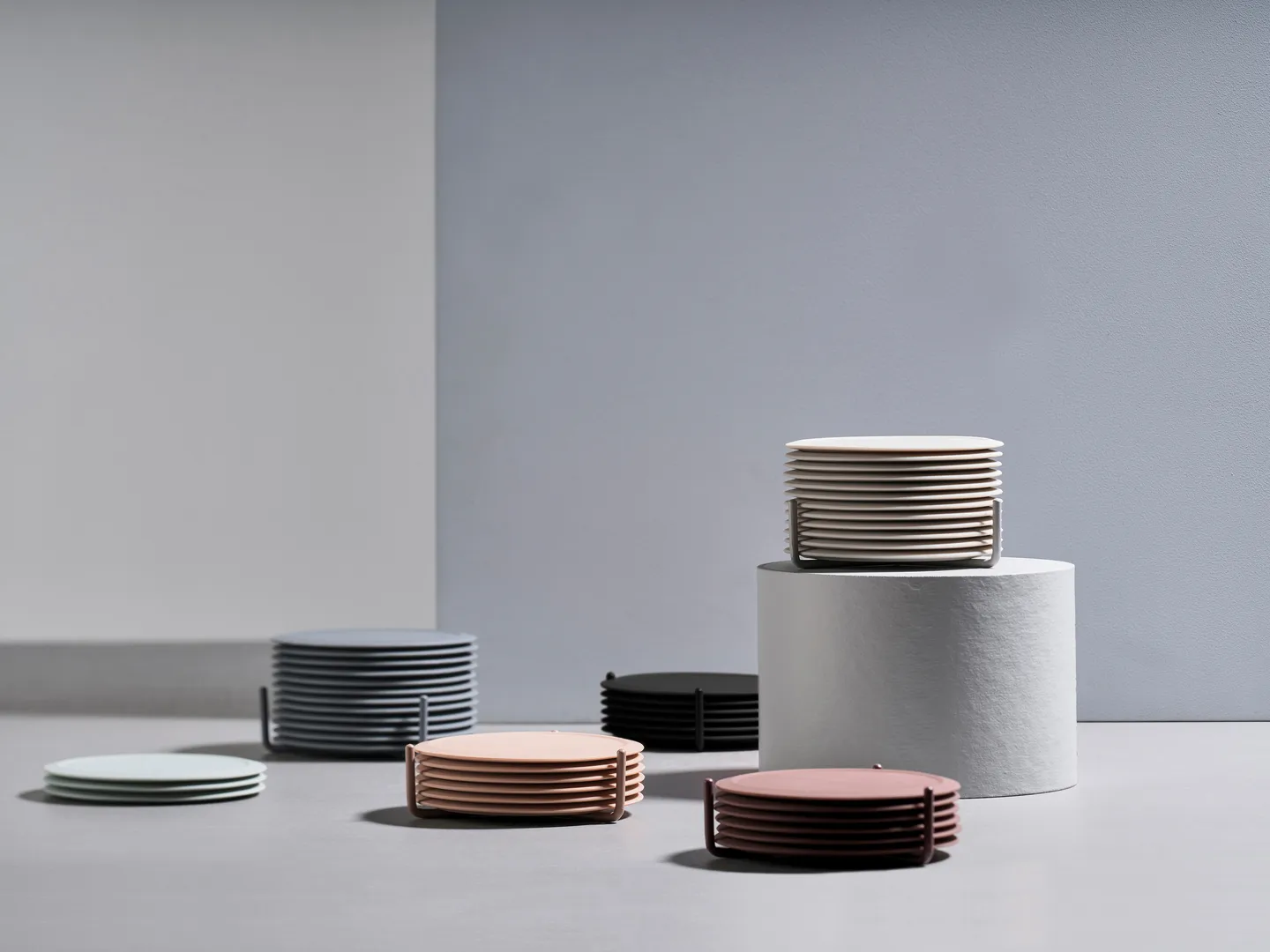 Singles coaster 6-pack with holder from Zone Denmark - NordicNest.com