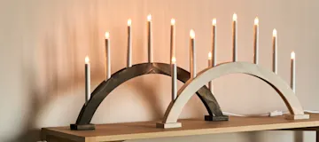 Stylish Christmas candle bridges
