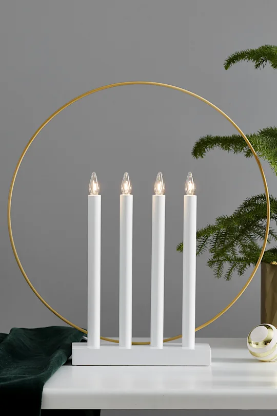 Stylish Christmas candle bridges