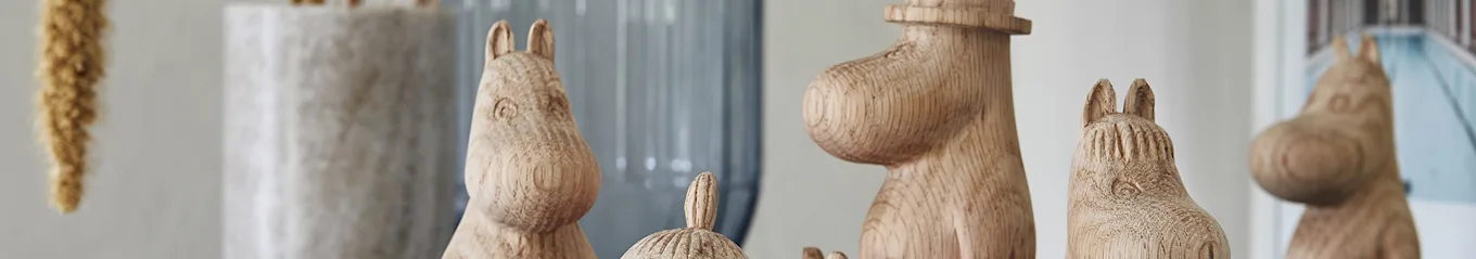 DSIGNHOUSE x Moomin - buy Moomin figures in wood → NordicNest.com