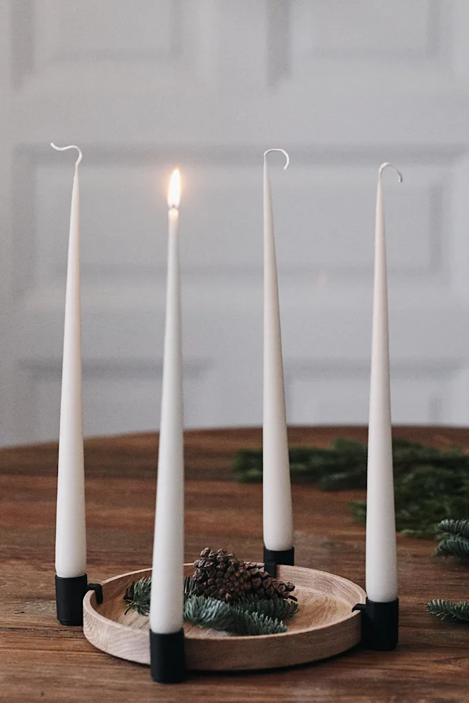 How to decorate with traditional Scandi Christmas decorations
