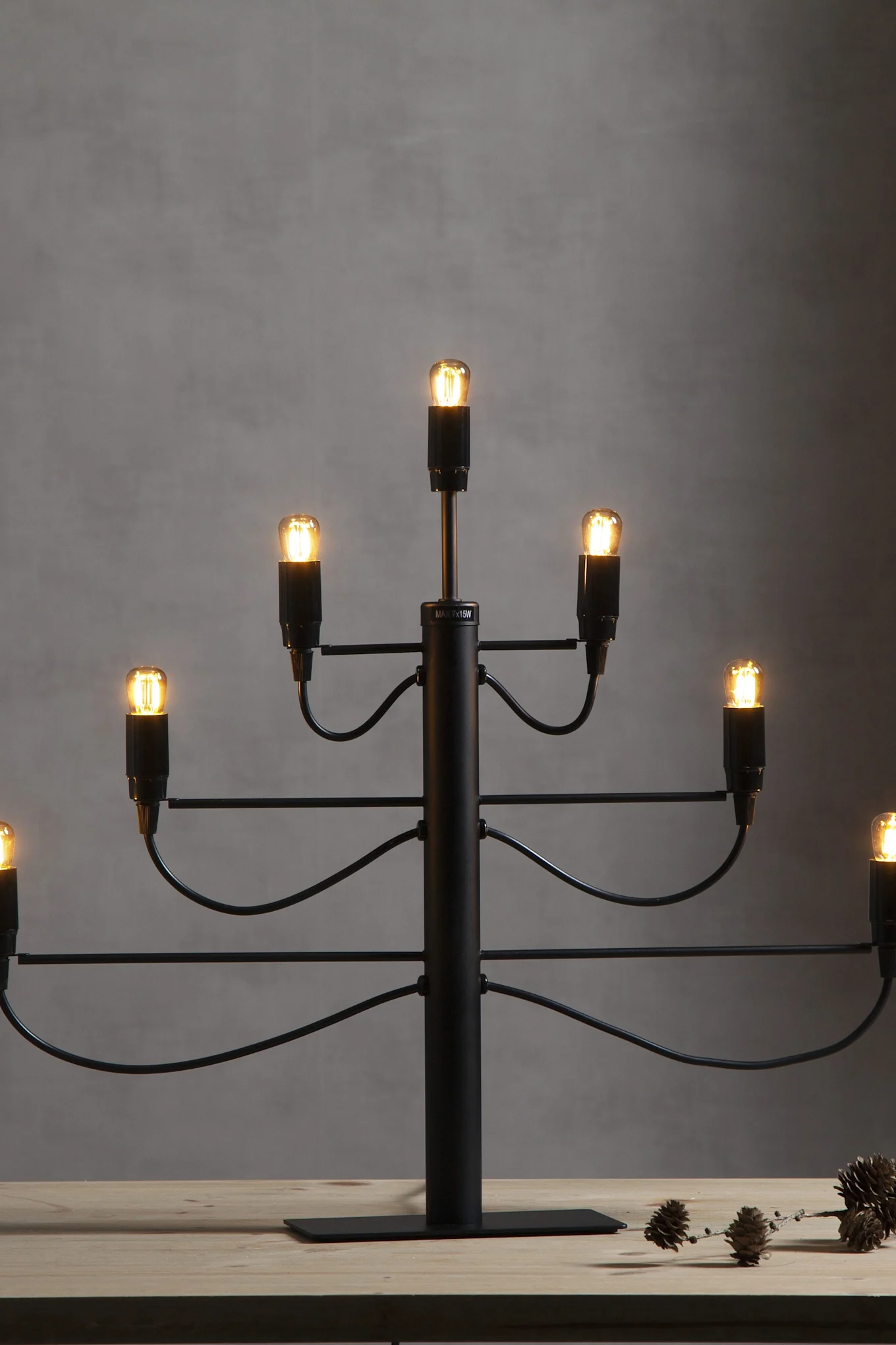 Stylish Christmas candle bridges