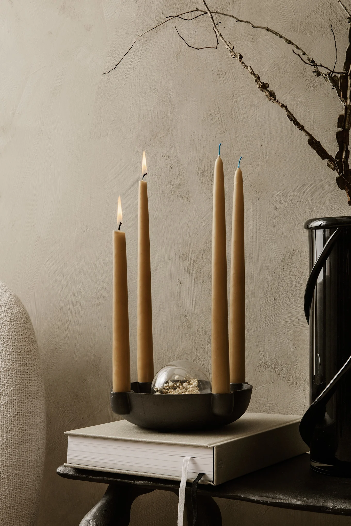 Stylish Christmas candle bridges