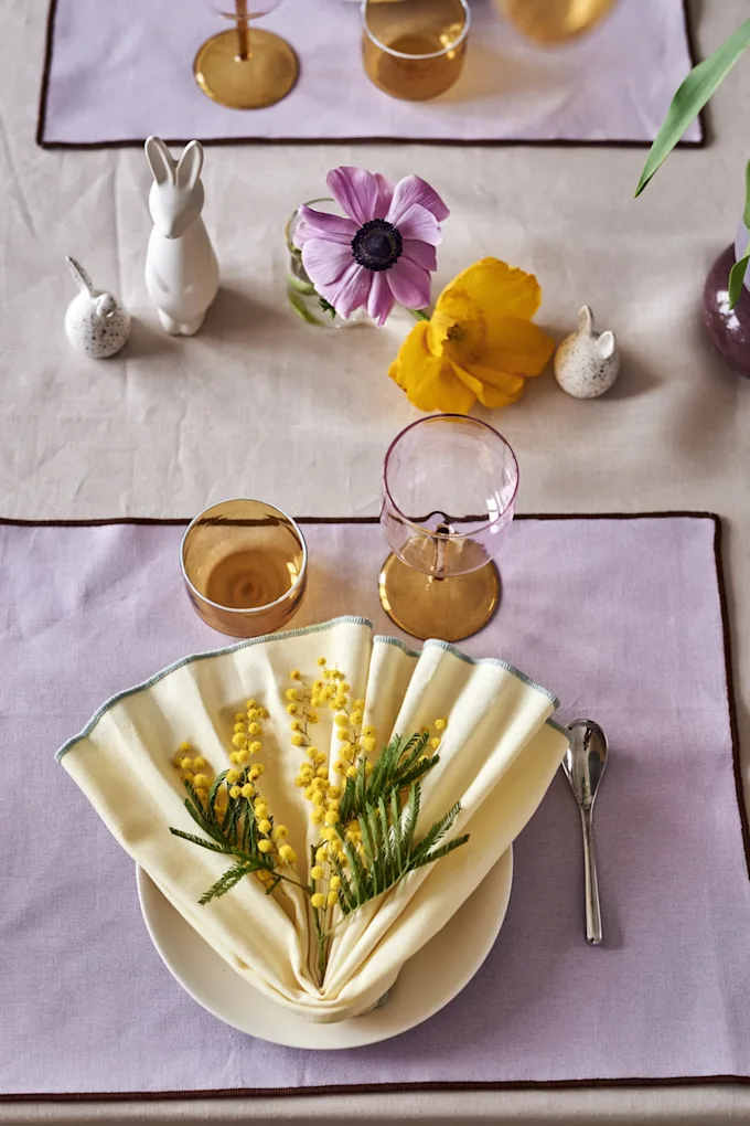 5 Easter table setting ideas for a bright and playful Easter table